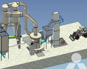 Gypsum Crushing and Grinding Process