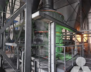 Raymond mill processing fly ash