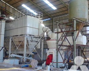 30 tons vertical mill applied in ore powder production line