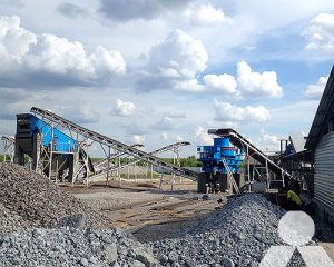 80-Ton Granite Aggregates Production Equipment in the UAE