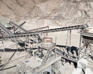 Aggregate Crushing and Screening Plant Layout