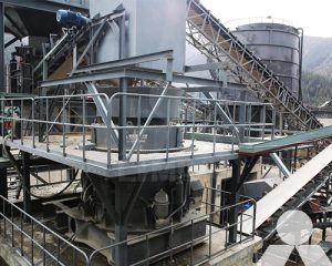 Primary and Secondary Crusher in Limestone Processing Plant