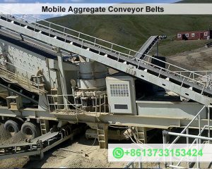 Mobile Aggregate Conveyor Belts