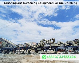 Crushing and Screening Equipment For Ore Crushing